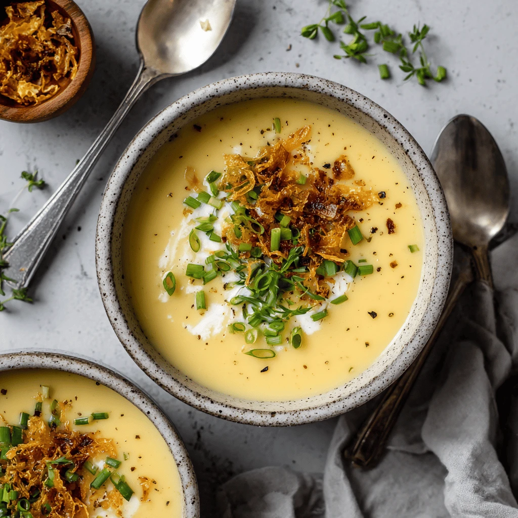 Vegan Instant Pot Cheesy Potato Soup Recipes With Leek – dishbyamanda.com
