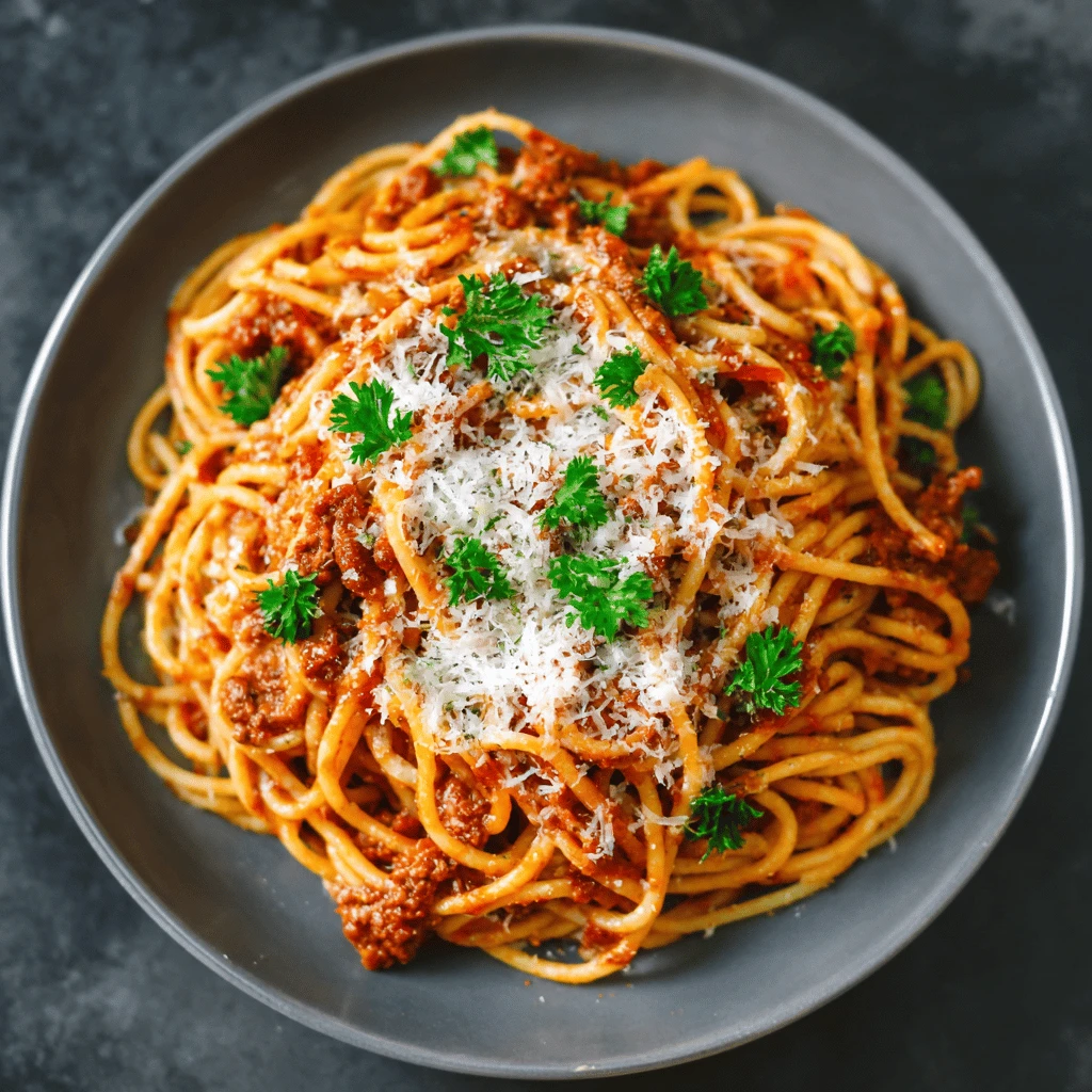 Simple Red Sauce Spaghetti Pasta Recipes – dishbyamanda.com