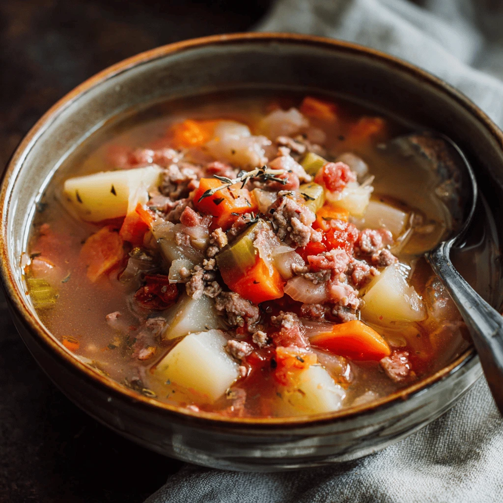 Slow Cooker Soup Recipes with Ham and Ground Beef – dishbyamanda.com
