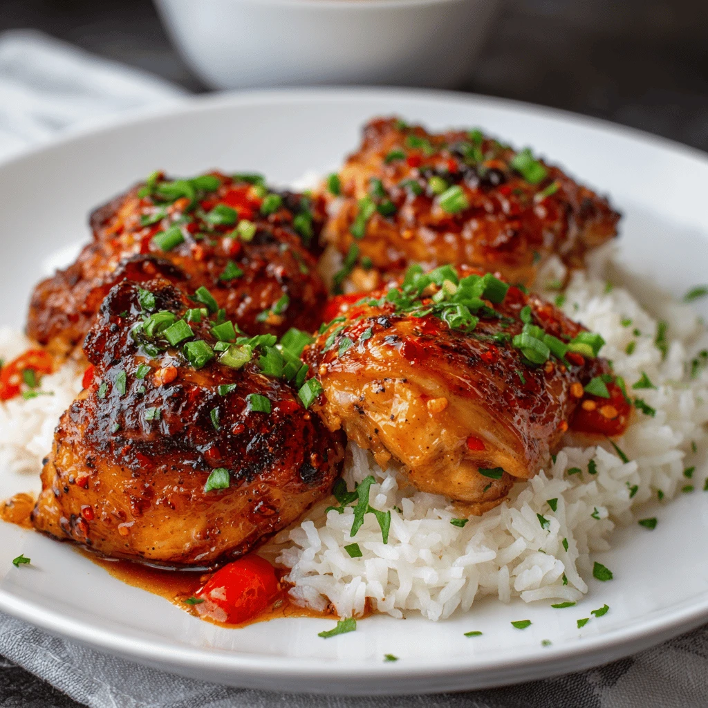 Boneless Skinless Chicken Thigh Meals with Rice – dishbyamanda.com
