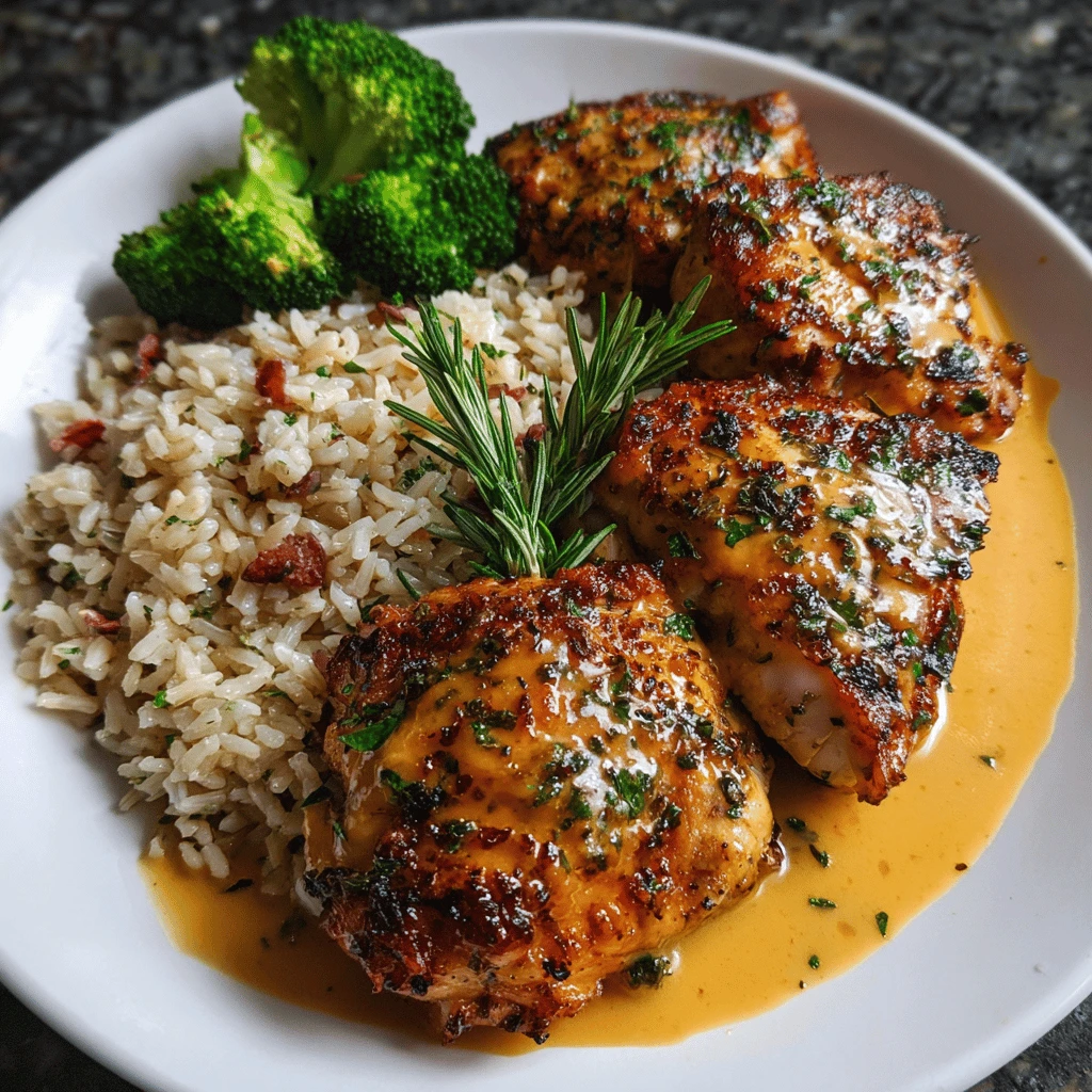 Boneless Skinless Chicken Thigh Meals with Rice – dishbyamanda.com