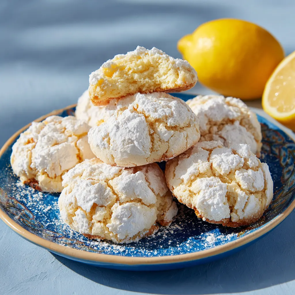 Fluffy Lemon Cloud Cookies – dishbyamanda.com