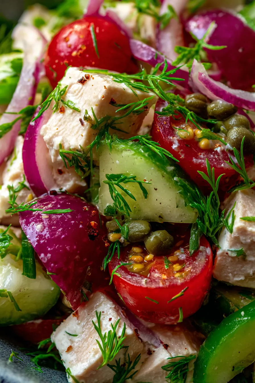 Tuna Salad With Capers