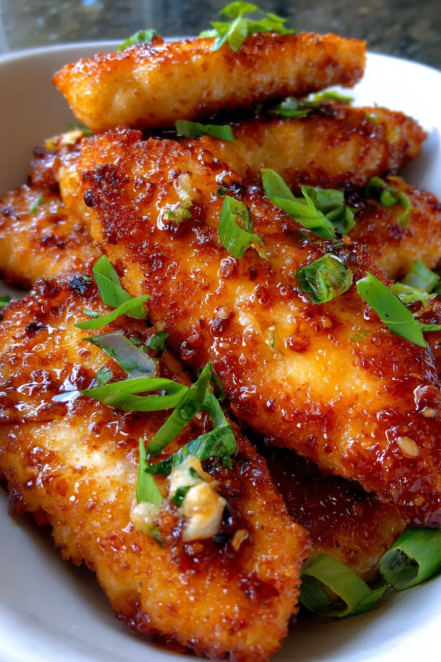 Double Crunch Honey Garlic Chicken Fillets – Crispy & Easy ...